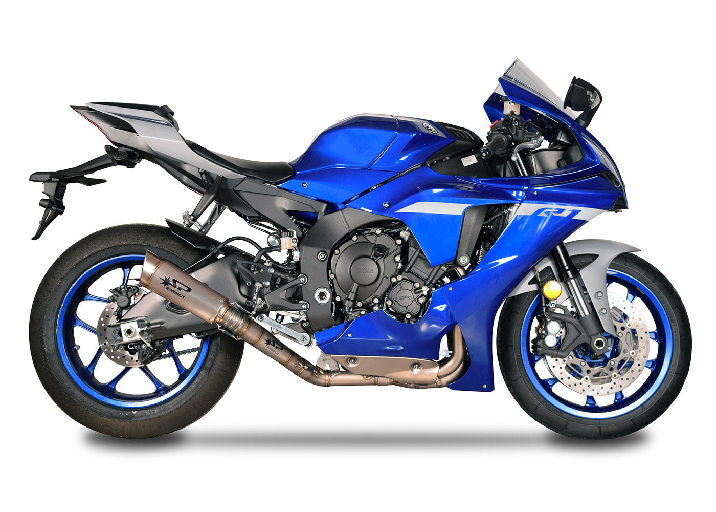 SPARK GYA8871 Yamaha YZF-R1 Full Titanium Exhaust System "GRID-O" (rac ...