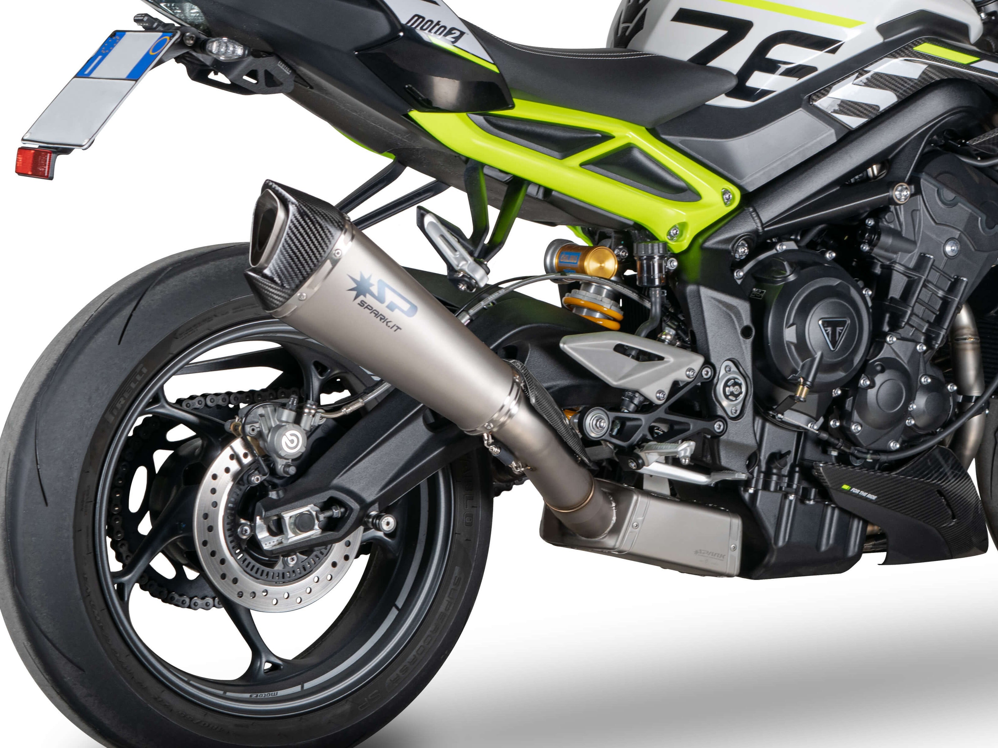 SPARK Triumph Street Triple 765 Street Titanium Exhaust – Factory Racing